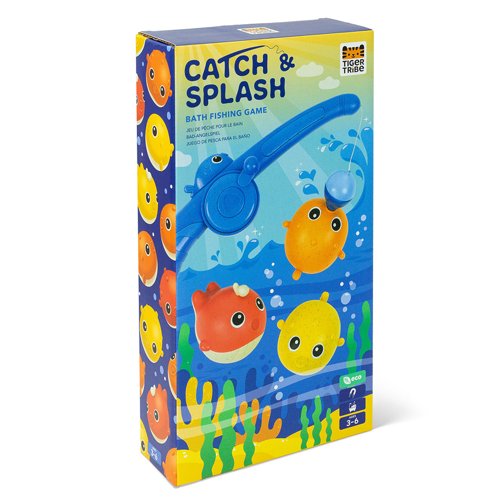 Tiger Tribe badeleker, Catch & Splash - Fang fisk